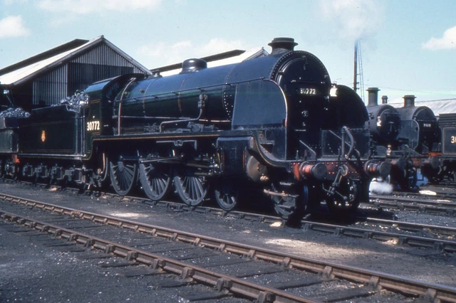 35MM RAILWAY SLIDE: COLOUR-RAIL: BRS 636: CLASS N15: 30772 SIR ...
