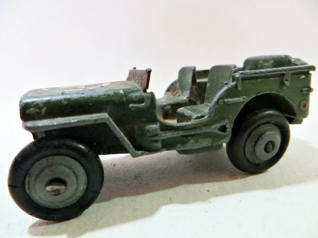 DINKY 153A « WILLY'S US ARMY JEEP ». ARMÉE/MILITAIRE. VINTAGE ...