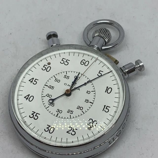 VINTAGE OMEGA STOPWATCH Rattrapante Split Time Timer Manual Wind $499. ...