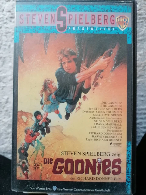 VHS RARITÄT: STEVEN SPIELBERG zeigt DIE GOONIES (1985) Warner EUR 19,99 - PicClick DE