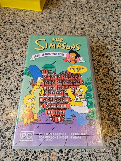 THE SIMPSONS VHS Video Tape Cassette Bart Wars The Simpson’s Strike ...
