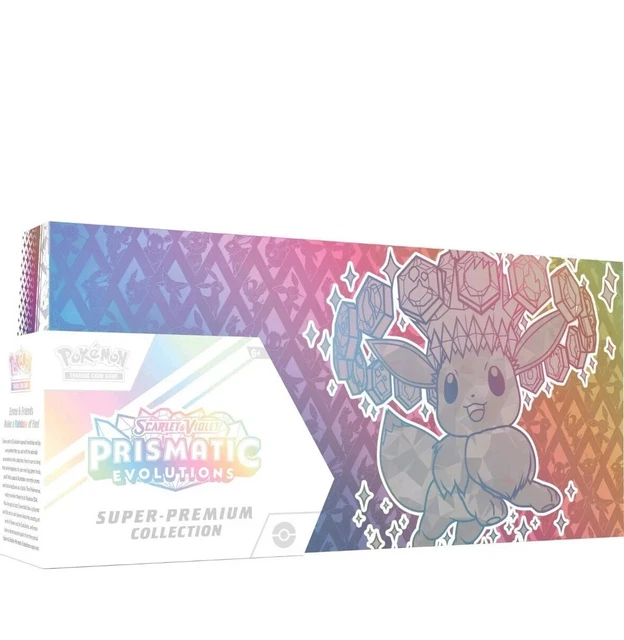 POKEMON SCARLET VIOLET Prismatic Evolutions Super-Premium Collection ...