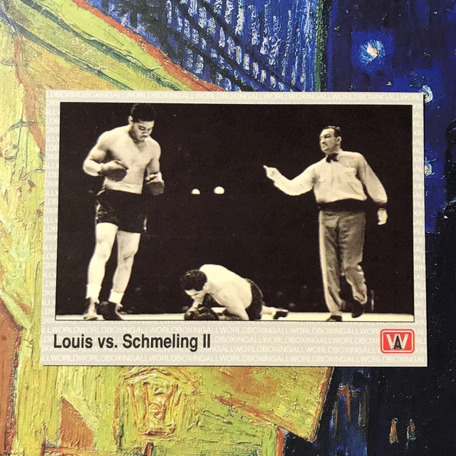 JOE LOUIS VS. Max Schmeling Boxing Card 1991 *11A $7.50 - PicClick CA