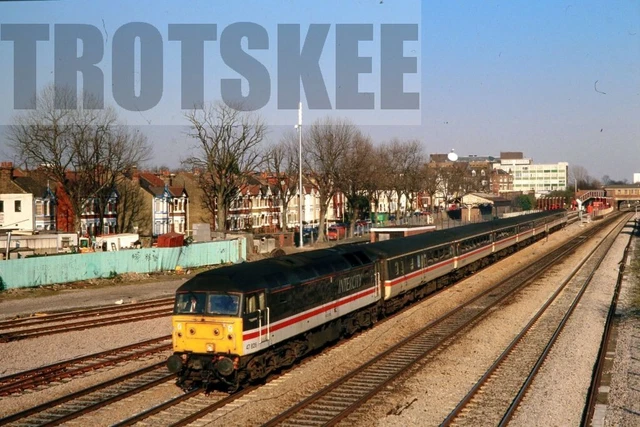 35MM SLIDE BR British Railways Diesel Loco Class 47 47826 West Ealing ...