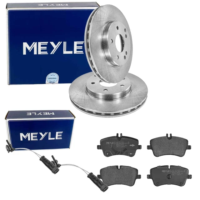 MEYLE BREMSSCHEIBEN + BELÄGE VORNE passend für MERCEDES C-KLASSE W203 CLK W209 EUR 103,94 ...