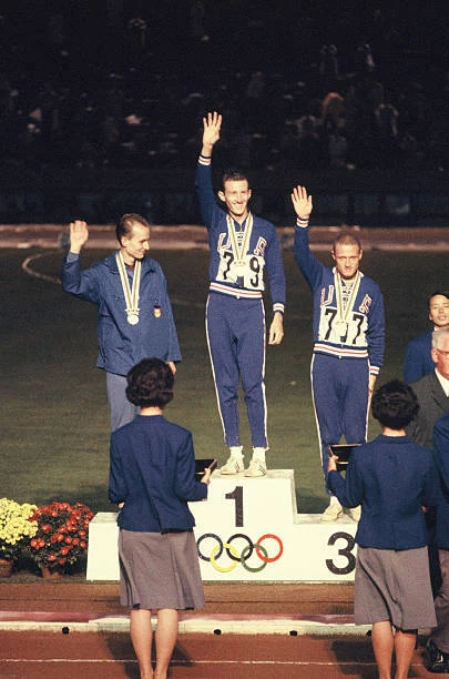 TOKYO OLYMPIC GAMES Bob Schul, Harald Norpoth, Bill Dellinger 1964 OLD ...