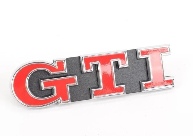 GENUINE VW GOLF MK7 7 VII GTI Front Grille Badge Emblem Chrome ...