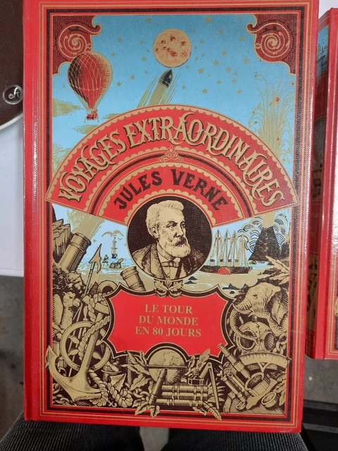 LIVRE JULES VERNE - le tour du monde en 80 jours - Version ESSO EUR 8 ...