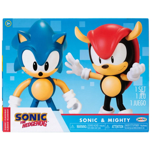 398894 SONIC THE Hedgehog Sonic & Mighty Sonic set figures 10cm EUR 33 ...