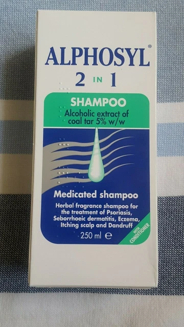 ALPHASYL SHAMPOO 2-IN-1 Psoriasis juckende Kopfhaut seborrhoische ...