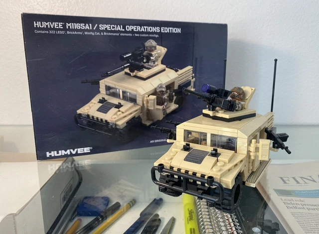 BRICKMANIA HUMVEE M1165A1 Special Operations Edition Used Complete EUR ...