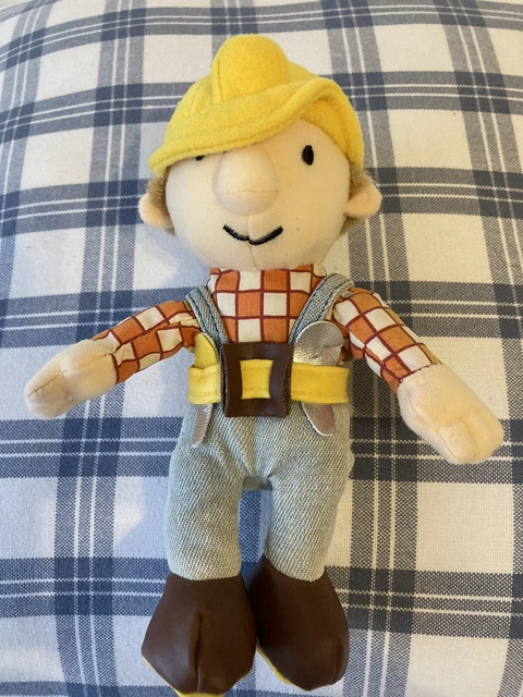 VINTAGE BOB THE BUILDER Soft Toy Beanie 2001 - Approx 7” £6.50 ...