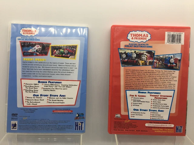 THOMAS & FRIENDS DVD Lot Hit Entertainment WINTER + CHRISTMAS £9.85 ...