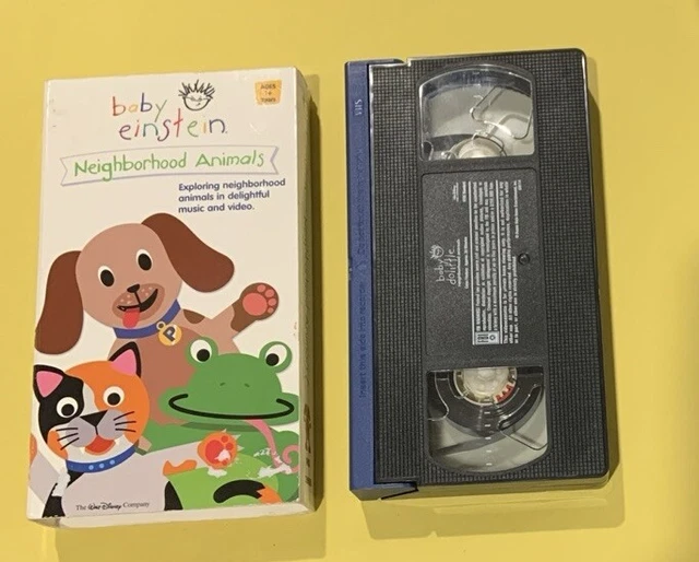 VHS TAPE BABY Einstein (Baby Dolittle) Neighborhood Animals Tested $13. ...