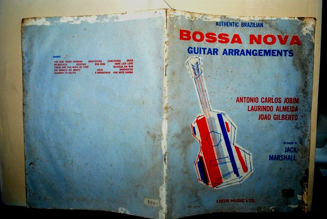 AUTHENTIC BRAZILIAN BOSSA Nova Guitar Arrangements Jobim Gilberto ...