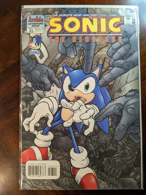ARCHIE SONIC THE Hedgehog Comic #93 VF- EUR 25,67 - PicClick FR