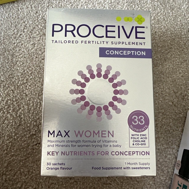PROCEIVE FERTILIITY SUPPLEMENT Powder - 30 Sachets £15.51 - PicClick UK