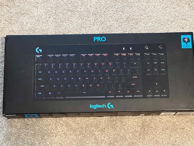 LOGITECH G PRO Mechanical Wired Gaming Keyboard Tenkeyless ...