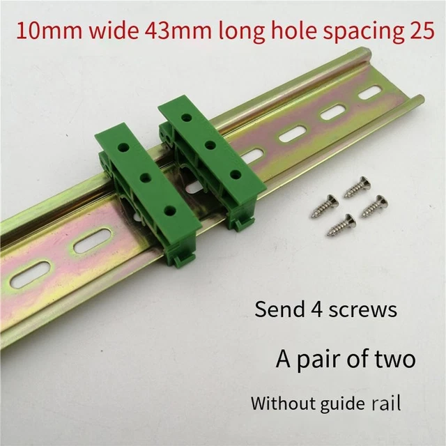 Premium Pcb Din C45 Rail Mount Adapter Bracket Clips For Circuit Board Mounting 1486 Picclick Au