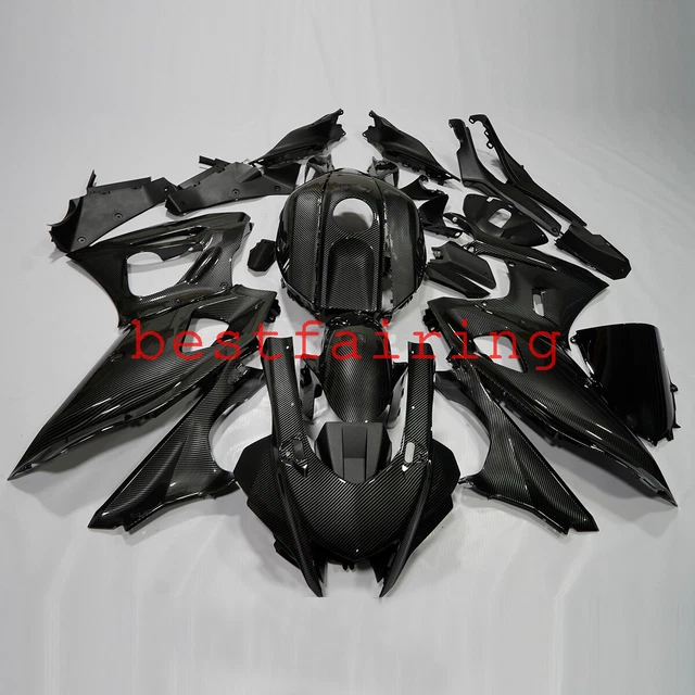 GLOSSY CARBON FIBER Painted Fairing Kit for Yamaha YZF R7 2022-2024 ...