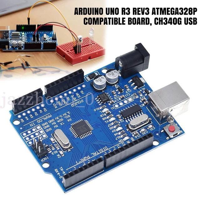 UNO R3 DEVELOPMENT board ATmega328P/CH340 Chip 16Mhz For Arduino UNO R3 £5.81 - PicClick UK