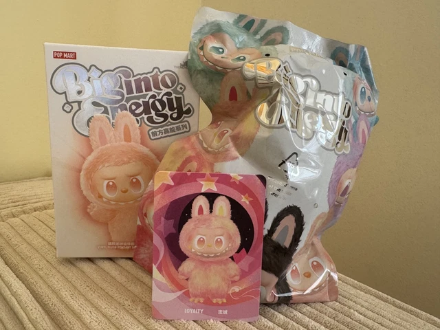 ORIGINAL POP MART LABUBU - The Monsters - BIG INTO ENERGY - LOYALTY EUR ...