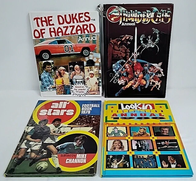 ANNUALS THUNDERCATS, ALL stars Football, Dukes of Hazzard, Lookin ...
