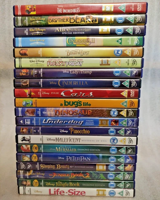 DISNEY KIDS DVD Bundle 20x Films R2 #10 GC🌀🌀🌀 £9.59 - PicClick UK