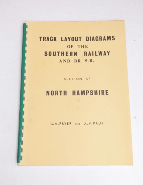 RAILWAY TRACK LAYOUT Diagrams of the Southern BR (S) Section 57 North ...