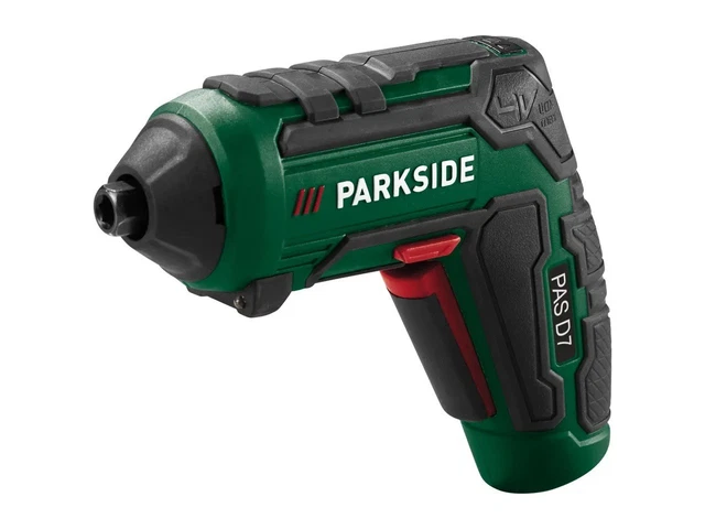 PARKSIDE 4V CORDLESS Screwdriver With 4 Exchangeable Attachments + 26 ...
