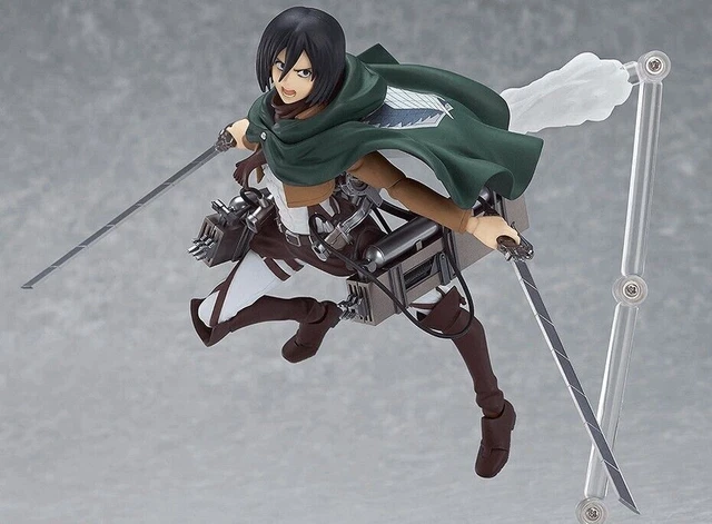 FIGURA ATTACK ON Titan Mikasa Ackerman Figma 203 Max Factory JP EUR 142 ...