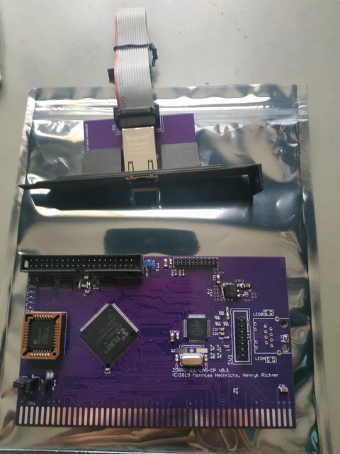 ZORRO NETWORK LAN IDE clockport card for Amiga 2000 3000 4000 3D printed bracket £103.54 ...