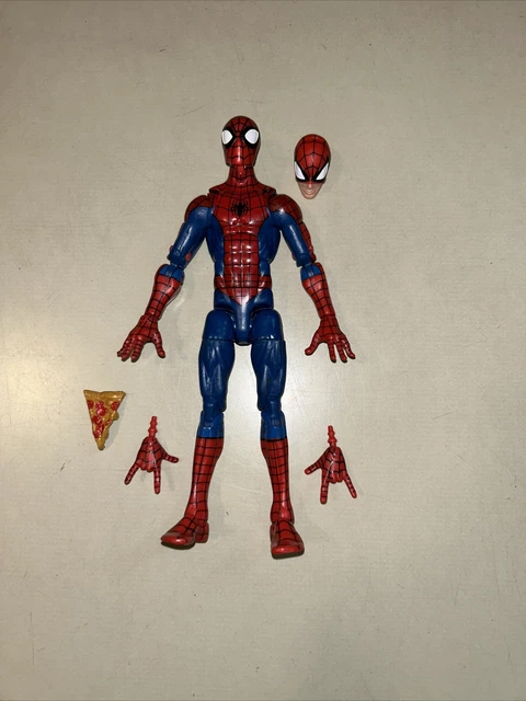 MARVEL LEGENDS PIZZA Spider-Man Retro Wave 6” Action Figure Ko Knockoff ...