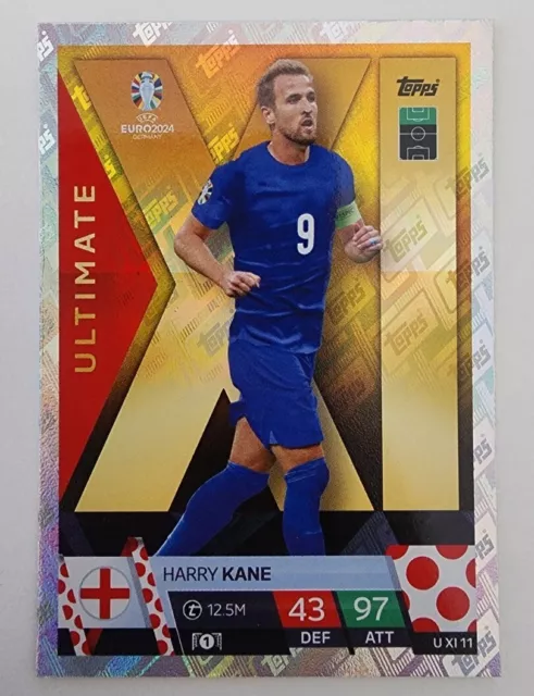 UEFA EURO 2024 Match Attax - Harry Kane Ultimate Foil Card UXI 11 Near ... UEFA EURO 2024 Match Attax - Harry Kane Ultimate Foil Card UXI 11 Near ...
