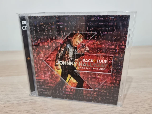 JOHNNY HALLYDAY FLASHBACK Tour Palais Des Sports 2006 CD Album $17.99 ...