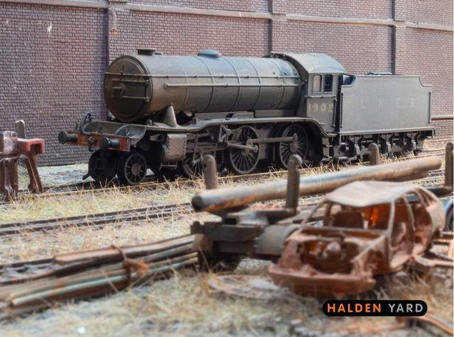 OO GAUGE LOCOMOTIVE weathered LNER Gresley K3. Ref C9 £26.99 - PicClick UK