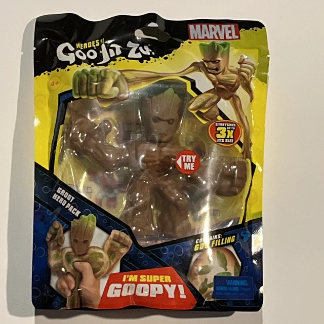 HEROES OF GOO Jit Zu Marvel GROOT Super Goopy Action Figure NEW EUR 13 ...