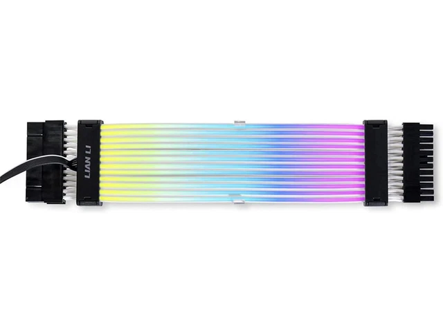 LIAN LI STRIMER Plus V2 ARGB 24 pin PSU Extension Cable PW24-PV2 $68.82 ...