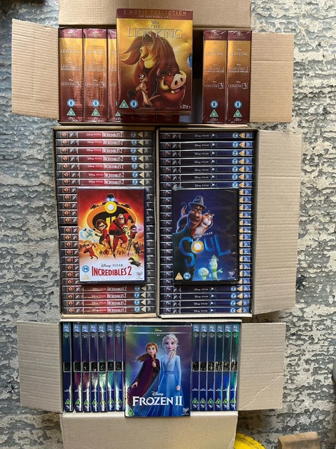 MIXED DISNEY DVD Blu Ray Job Lot New Sealed £31.88 - PicClick UK