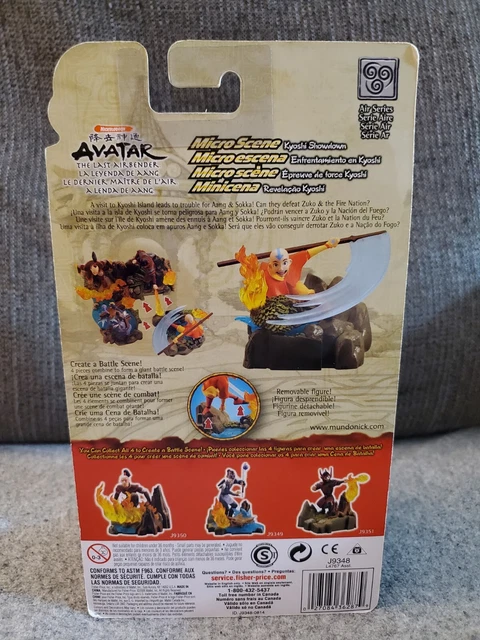 AVATAR LAST AIRBENDER Micro Scene Airbending Aang Figure Diorama $20.00 ...