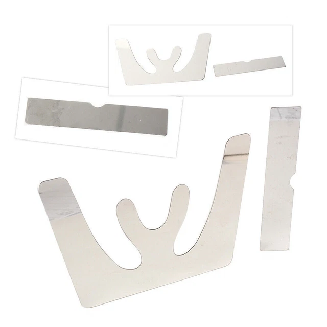 STAINLESS DENTAL OCCLUSAL Maxillary Casting Jaw Fox Plane Autoclavable ...