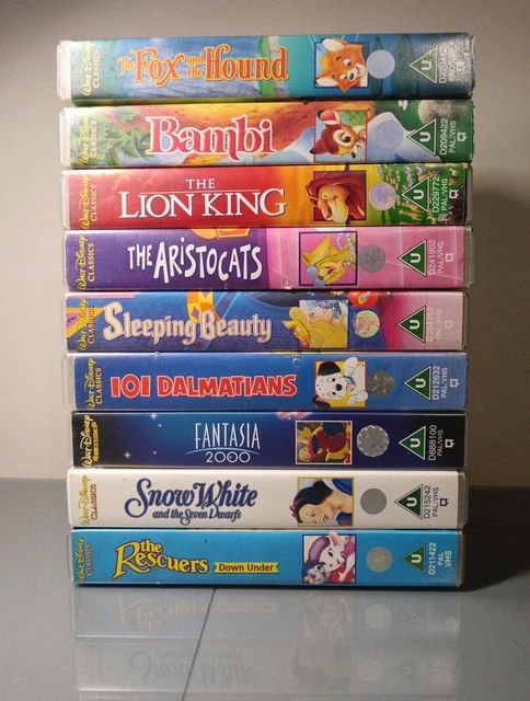 DISNEY VHS BUNDLE £12.00 - PicClick UK