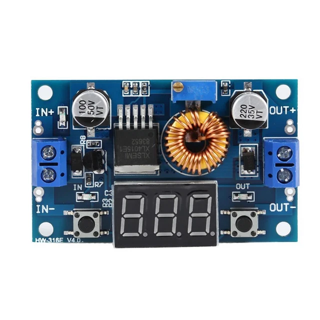5A 75W STEP Down Module DC-DC Adjustable Voltage Regulator Buck ...