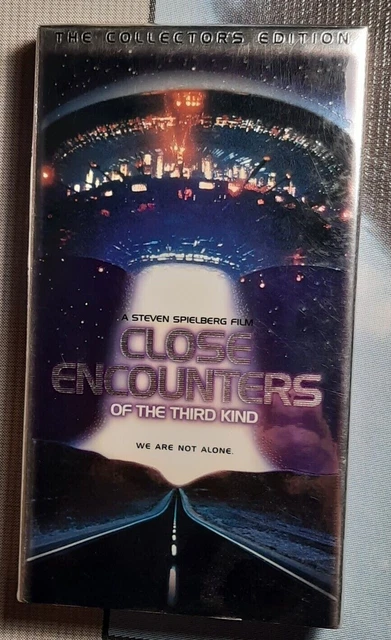 VHS VIDEO - Close Encounters of the Third Kind ( 1998, Closed Captioned ...