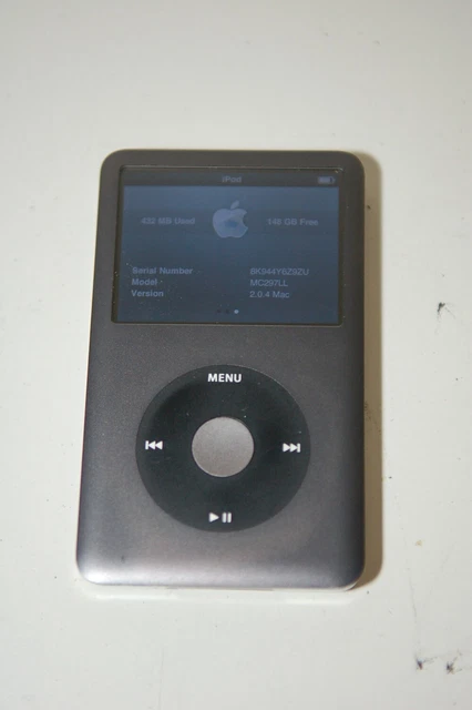 APPLE IPOD CLASSIC 7ta Generación 160GB A1238 MC297LL/A EUR 150,19 ...