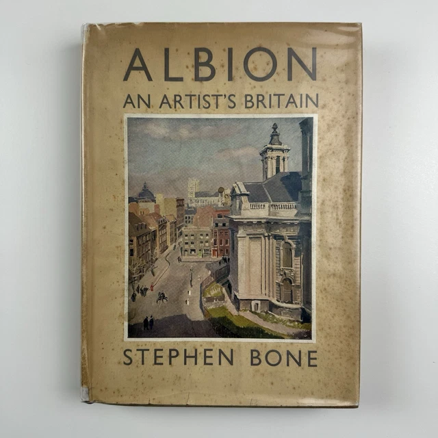 ALBION. AN ARTIST’S Britain by Stephen Bone 1939 Guy Warre Malet ...