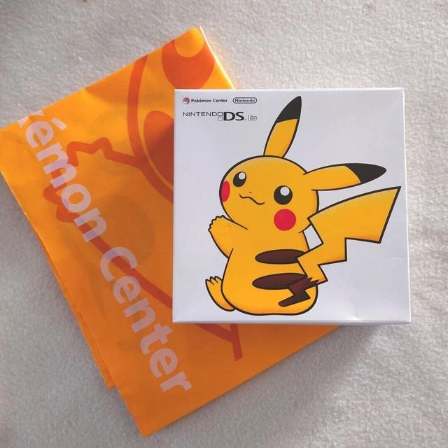CONSOLE NINTENDO DS Lite Pikachu Edition Pokemon Center Limited Du ...