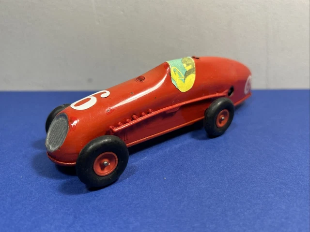TRIANG MINIC RACING Car Clockwork Tinplate Working Order Nice Original ...