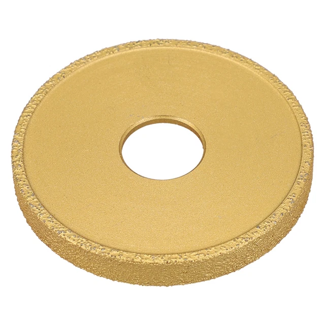 STRAIGHT EDGE-3INCH 75MM Flat Grooved Dry Vacuum Brazed Diamond ...