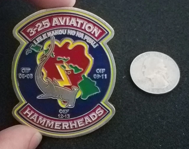 BAD@SS 25TH INFANTRY Division Aviation Hawaii Army Hammerhead OIF ...